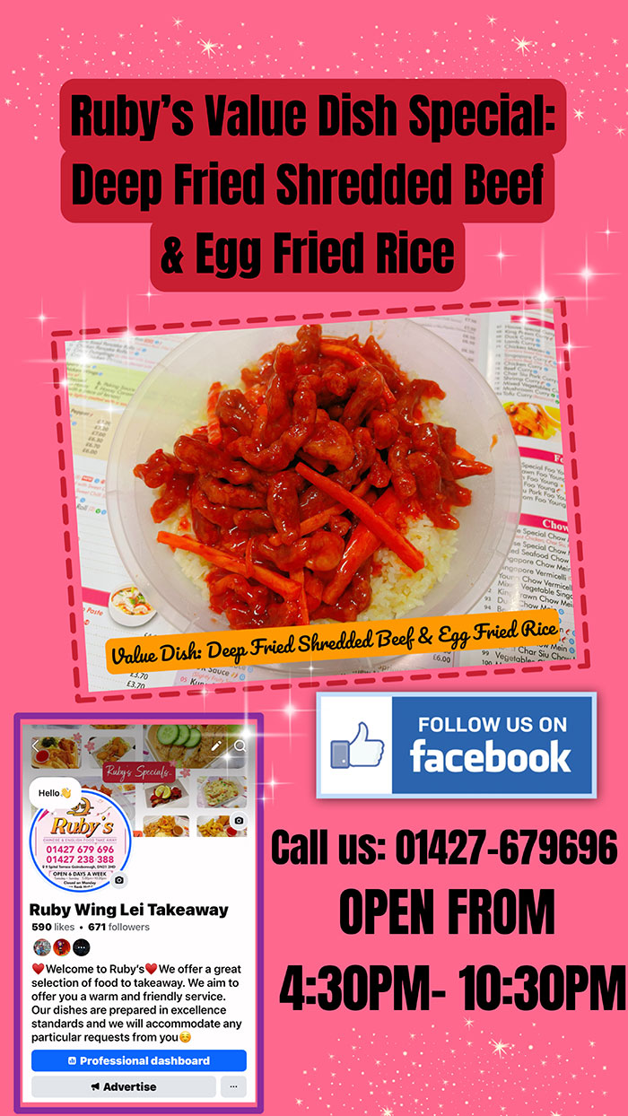 Ruby Takeaway|Ruby Takeaway-9 Spital Terrace, Gainsborough